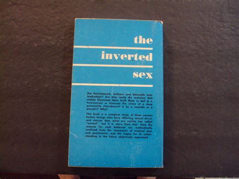 The Inverted Sex Pb Gordon B Strunk 1st Print 1st Ed 1960 Casanova