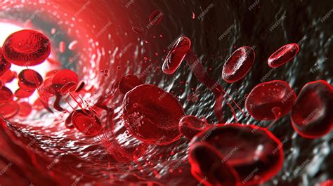 Premium Photo Microscopic View Of Red Blood Cells And Platelets