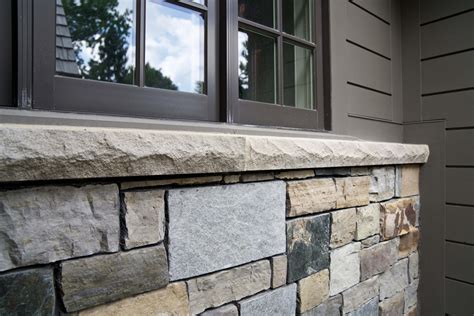 Split Face Veneer Window Sill
