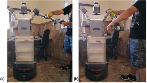 Example Of Path Teaching Guiding The Robotic Arm With Grips A Download Scientific Diagram