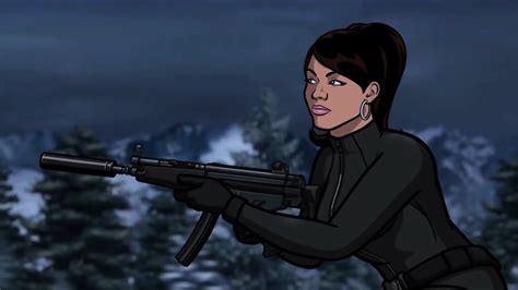 Archer Train Ebony Groin Knee Ballbusting Kick Lana Kane Annie Archer