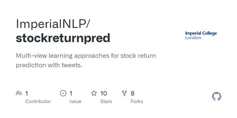 Github Imperialnlpstockreturnpred Multi View Learning Approaches
