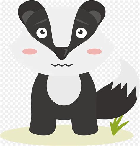 可爱手绘风格蜜獾PNG图片素材下载 图片编号7663804 PNG素材网