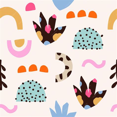 Premium Vector Retro Seamless Pattern