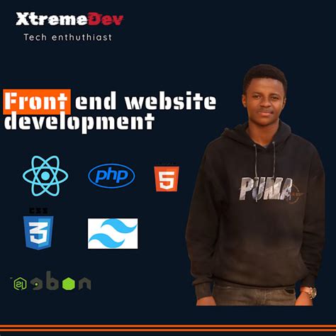 Be Your Frontend Web Developer Using Tailwindreacthtmlphp And Nodejs By Erickngechu Fiverr