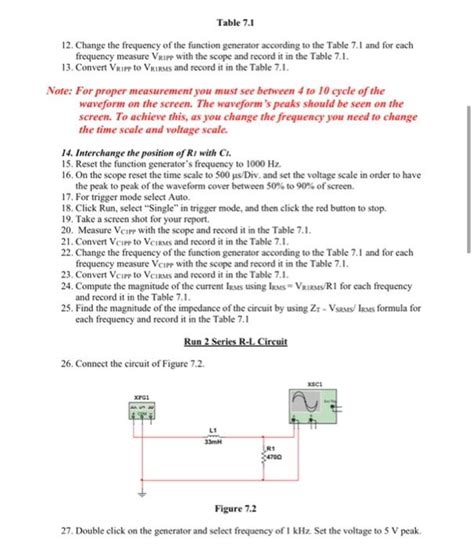 Solved Frequency Response For Series R L R C Circuits Chegg Com
