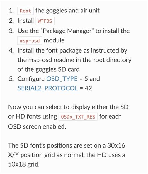 Ardupilot Hd Osd R Fpv