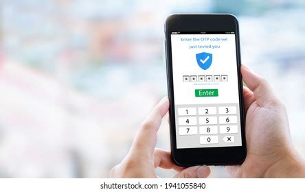 Authentication Otp Secure Verification Concept Stock Photo 1941055840 Shutterstock