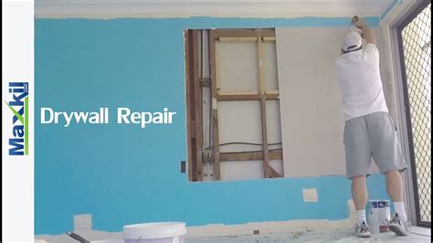 Patch And Repair A Plaster Drywall Like A Pro Youtube