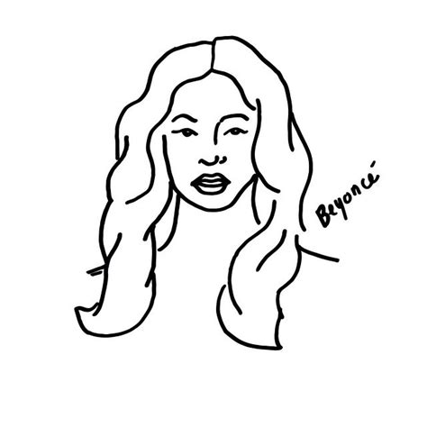 Beyonce Drawing