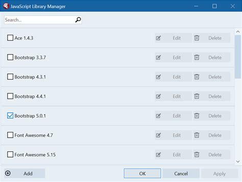 Manage Javascript Libraries Tms Web Core Tms Support Center