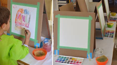 Як швидко і просто зробити дитячий складний мольберт Самотужки