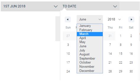 Disable Months In Drop Down Outside The MinDate MaxDate Range Issue