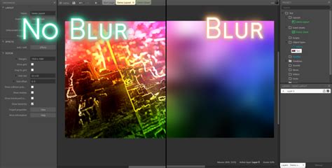 High Quality Blur Effect Game Making Tools