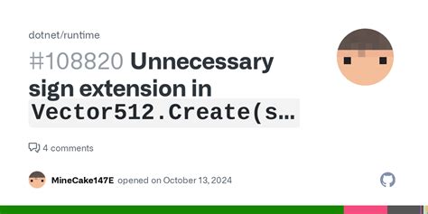 Unnecessary Sign Extension In `vector512createsbyte` And `vector512createshort` · Issue