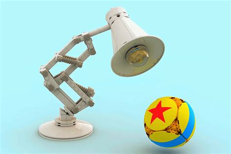 Disney Pixar Luxo Jr Lego® Ideas Pixar Ball And Lamp Pixar Lamp