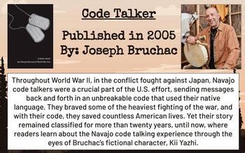 Code Talker By Joseph Bruchac Chapter Summaries Teaching Materials