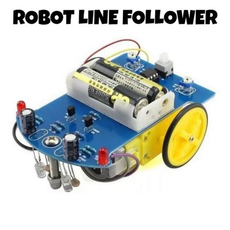 Jual Robot Line Follower Analog Tanpa Arduino Kota Surakarta