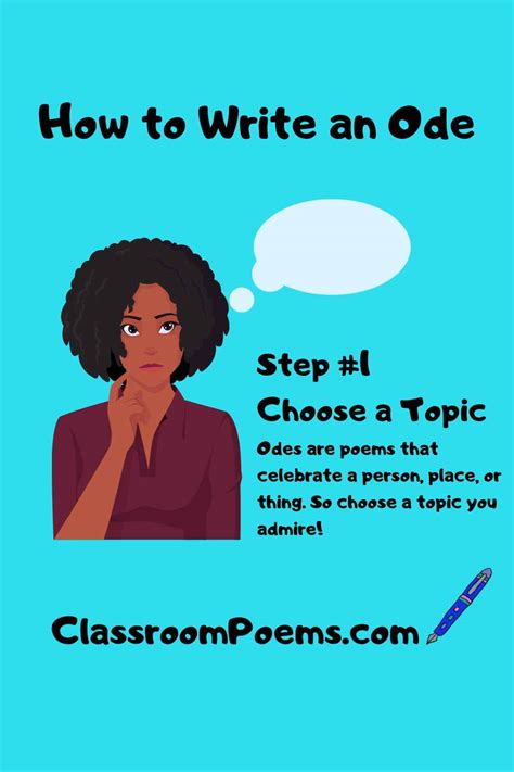 How To Write An Ode