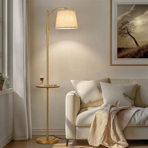 Fully Dimmable Floor Lamp For Living Room，standing Lamp Rotary Switch