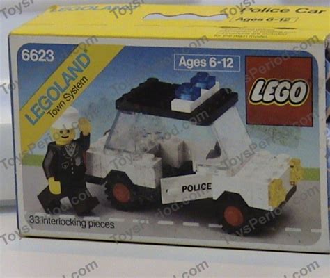 Lego 6623 Police Car Instructions And Parts List