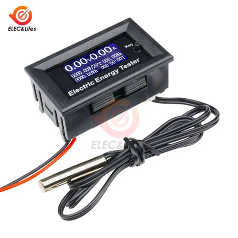 120v 20a Digital Multifunction Tester Detector Digital Voltmeter Ammeter Power Meter Timing