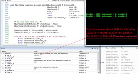 Debugging Visual Studio Debugger Displays Address Of Struct Instead