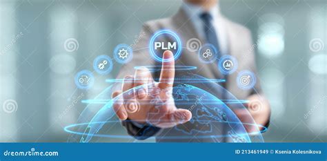 Project Lifecycle Management Software System Technology Concept Stock Image Image Of