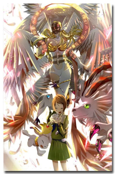 Digimon Adventure Tri Tailmon Ofanimo Decor Wall Print Poster Xonomax