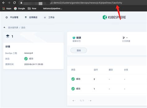 After Refreshing The Pipeline Page It Jumps To The Activity Page Issue Kubesphere