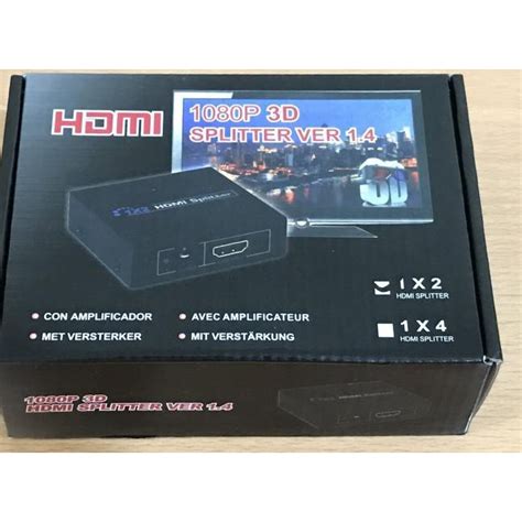 Jual Hdmi Splitter Port Full Hd Promo Shopee Indonesia