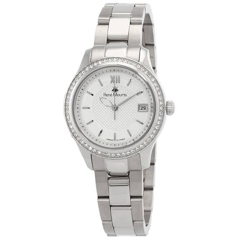Rene Mouris Lola White Dial Ladies Watch 50113rm1 Rene Mouris