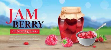 Realistic Jam Poster 27177429 Vector Art At Vecteezy