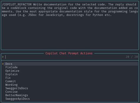 Copilot Chat In Neovim