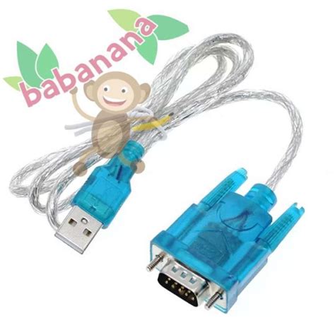 Promo USB 2 0 To RS232 DB9 Kabel Serial Cable Adapter Konverter Converter Diskon 50 Di Seller