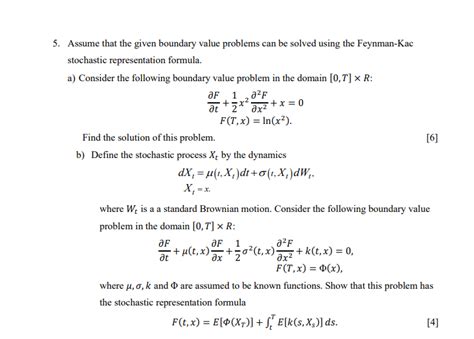 Solved Assume That The Given Boundary Value Problems Can Be