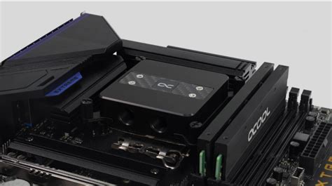 Alphacool Unveils The Es 1 1u Water Block For Lightweight Servers And Workstation Systems