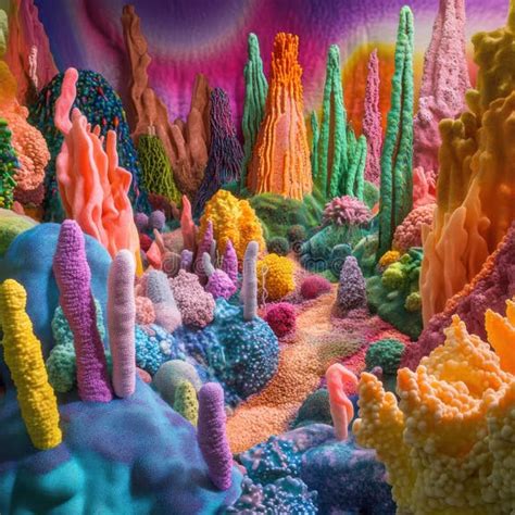 Bacterial Landscapes Reveal Vibrant Textures And Forms In Intricate