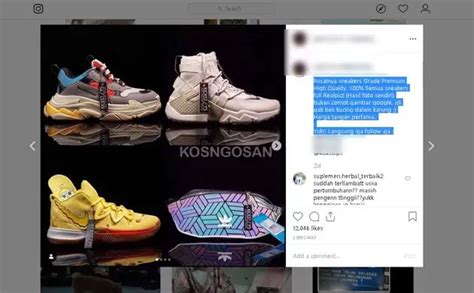Contoh Caption Instagram Untuk Promosi Jualan Produk Kosngosan