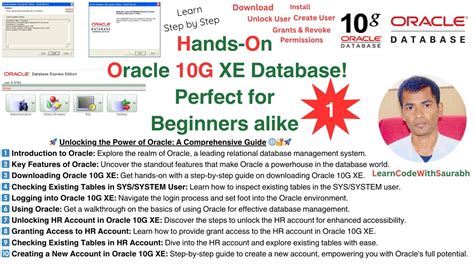 Oracle 10g Download Install Oracle Create And Unlock User Create