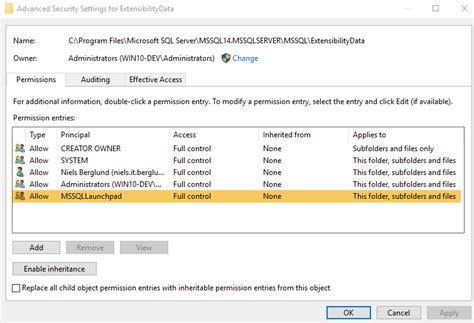 Sql Server Machine Learning Services And Sql Server 2017 Cu7 Niels