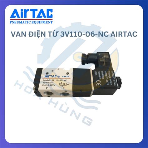Van Điện Từ 3v110 06 Nc Airtac