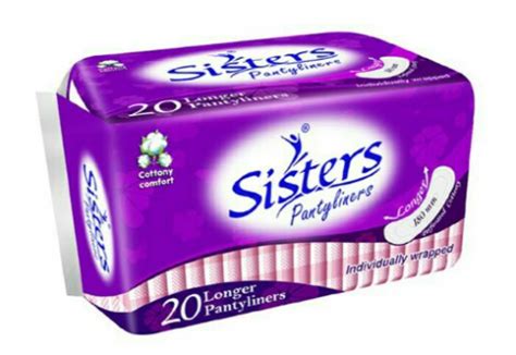 Sisters Long Pantyliner Individual 20s Srs Sulit