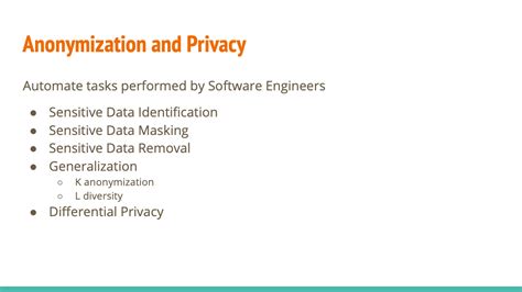 Dataknobs Anonymization Solutions