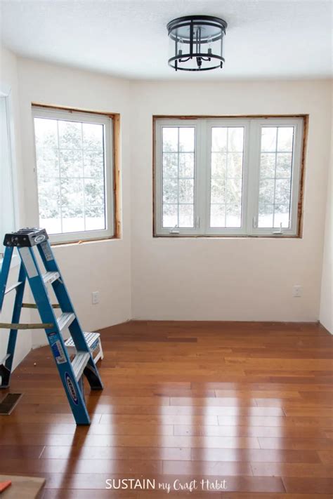 How To Trim Interior Windows Sustain My Craft Habit