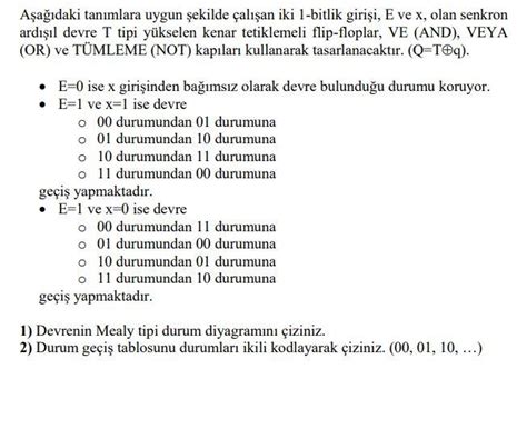 Solved Synchronous With Two 1 Bit Inputs E And X Chegg