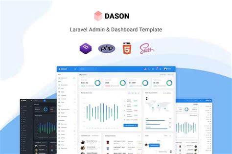 Dason Php Admin And Dashboard Template Latest Version