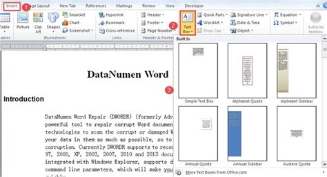 3 Methods To Put Texts To The Margin Of Your Word Document