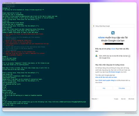 Hướng Dẫn Xử Lý Lỗi 400 Invalidrequest Rclone Đỗ Trung Quân