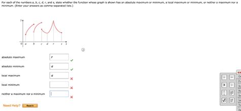 Solved For Each Of The Numbers A B C D R And S State Chegg Com